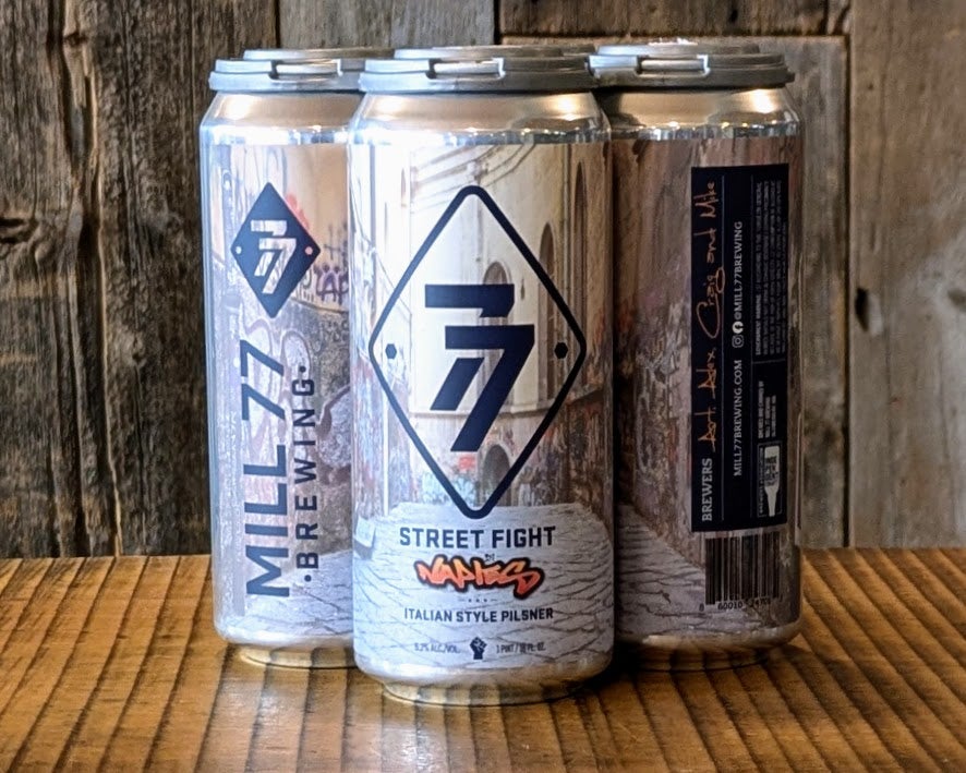 Mill 77 - Street Fight In Naples (16 oz Can) | Little Town Brews
