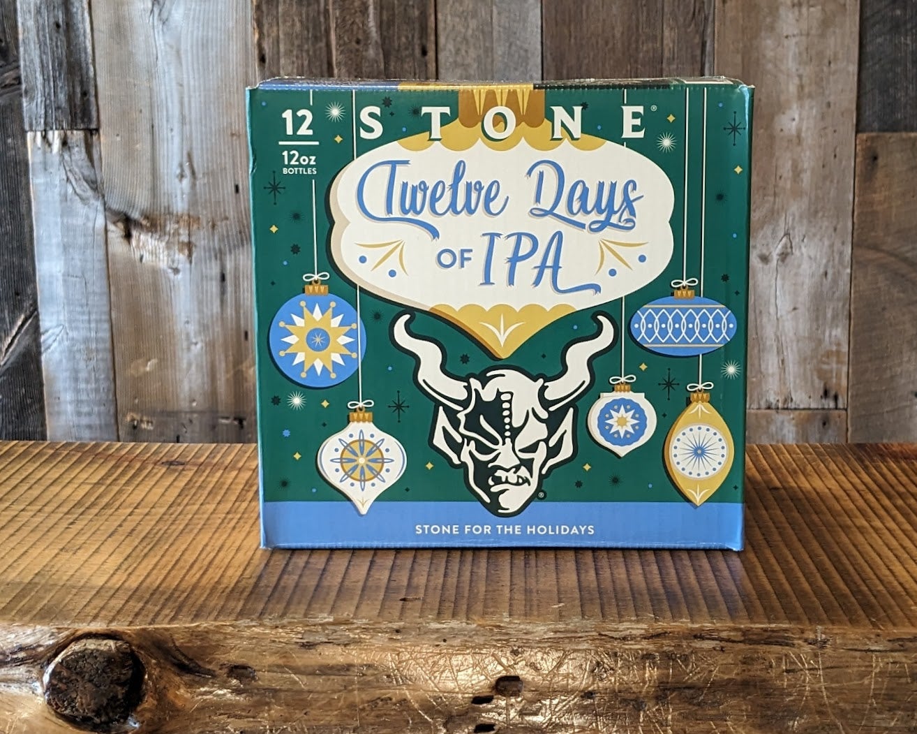 Stone - Twelve Days of IPA 2023 (12-Pack 12 oz Bottles) | Little Town Brews