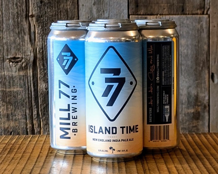 Mill 77 - Island Time (16 oz Can) | Little Town Brews
