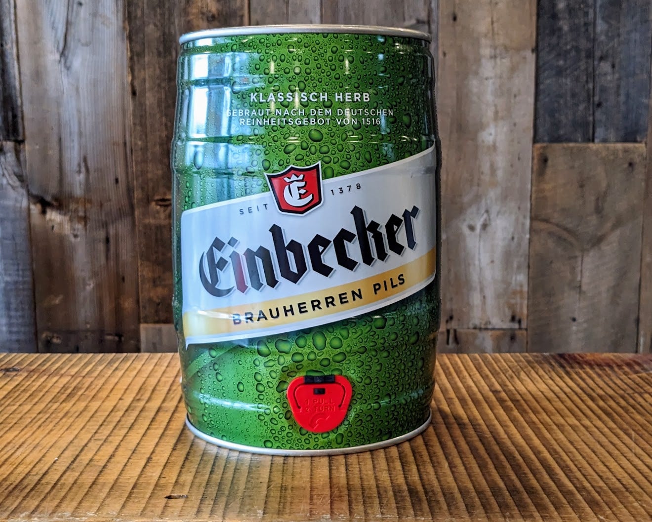 Einbecker - Brauherren Pils (5-Liter Mini Keg) | Little Town Brews