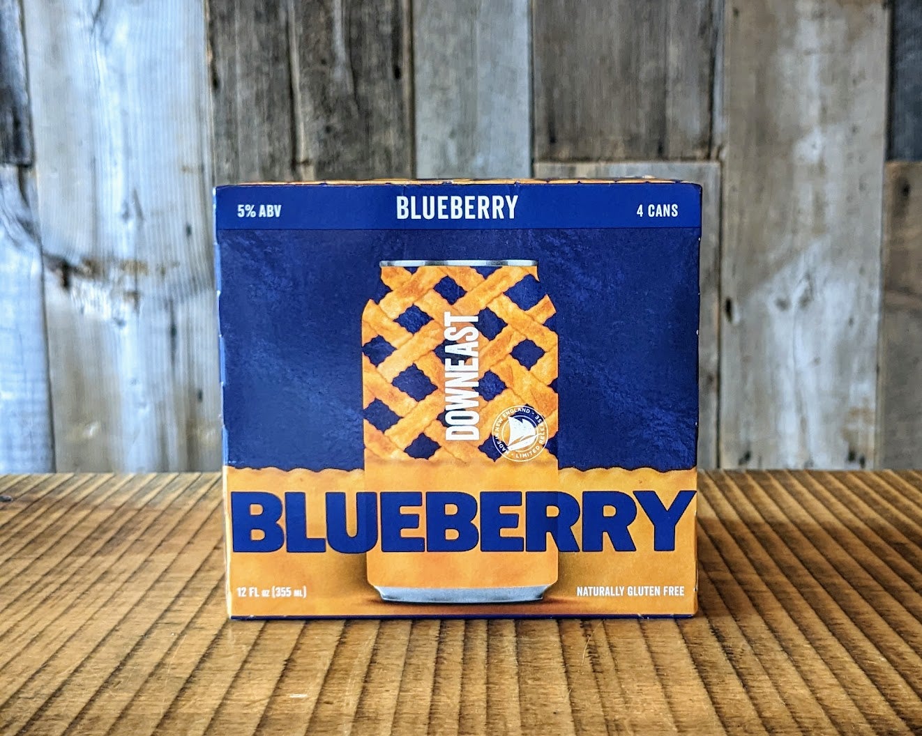 Downeast - Blueberry (4-Pack 12 oz Cans) | Little Town Brews